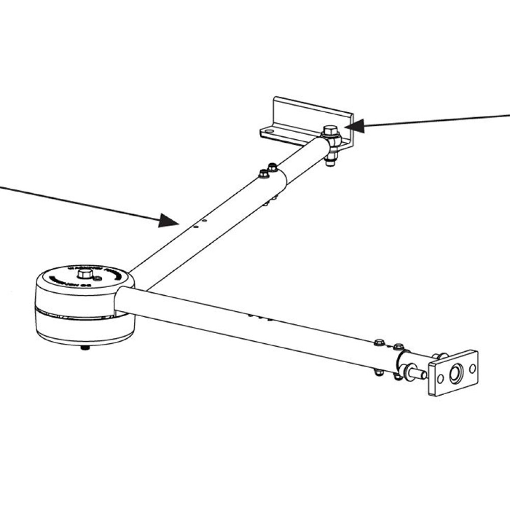 HySecurity Universal Arm Assembly For SwingSmart DC - MX002818
