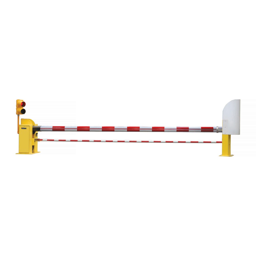 HySecurity StrongArmCrash Hydraulic Dual-Arm Anti-Ram Barrier Gate - M30