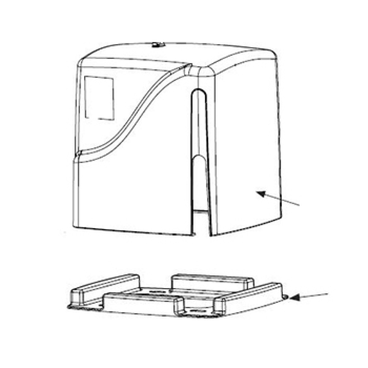 HySecurity 2-Piece Cover Kit For SlideSmart DC - MX002115 - Slide Gate ...