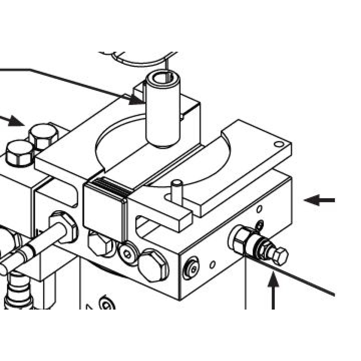 HySecurity Brake Manifold Assembly For StrongArm M30/M50 NP - MX3689