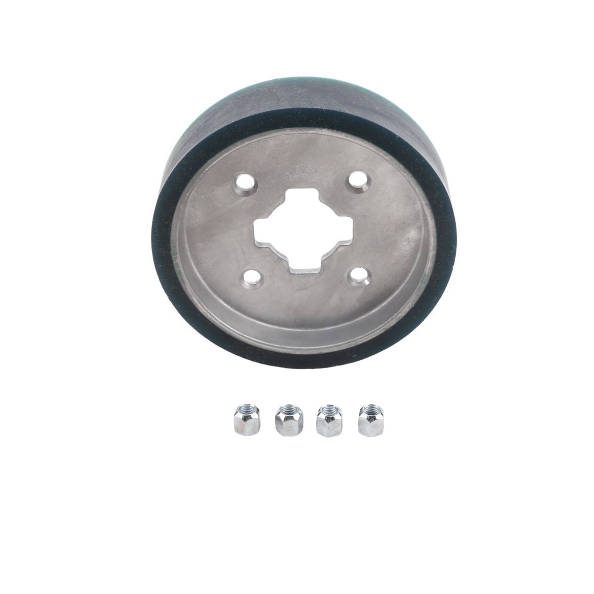 HySecurity 6" AL Wheel Kit w/ Lug Nuts - MX4994