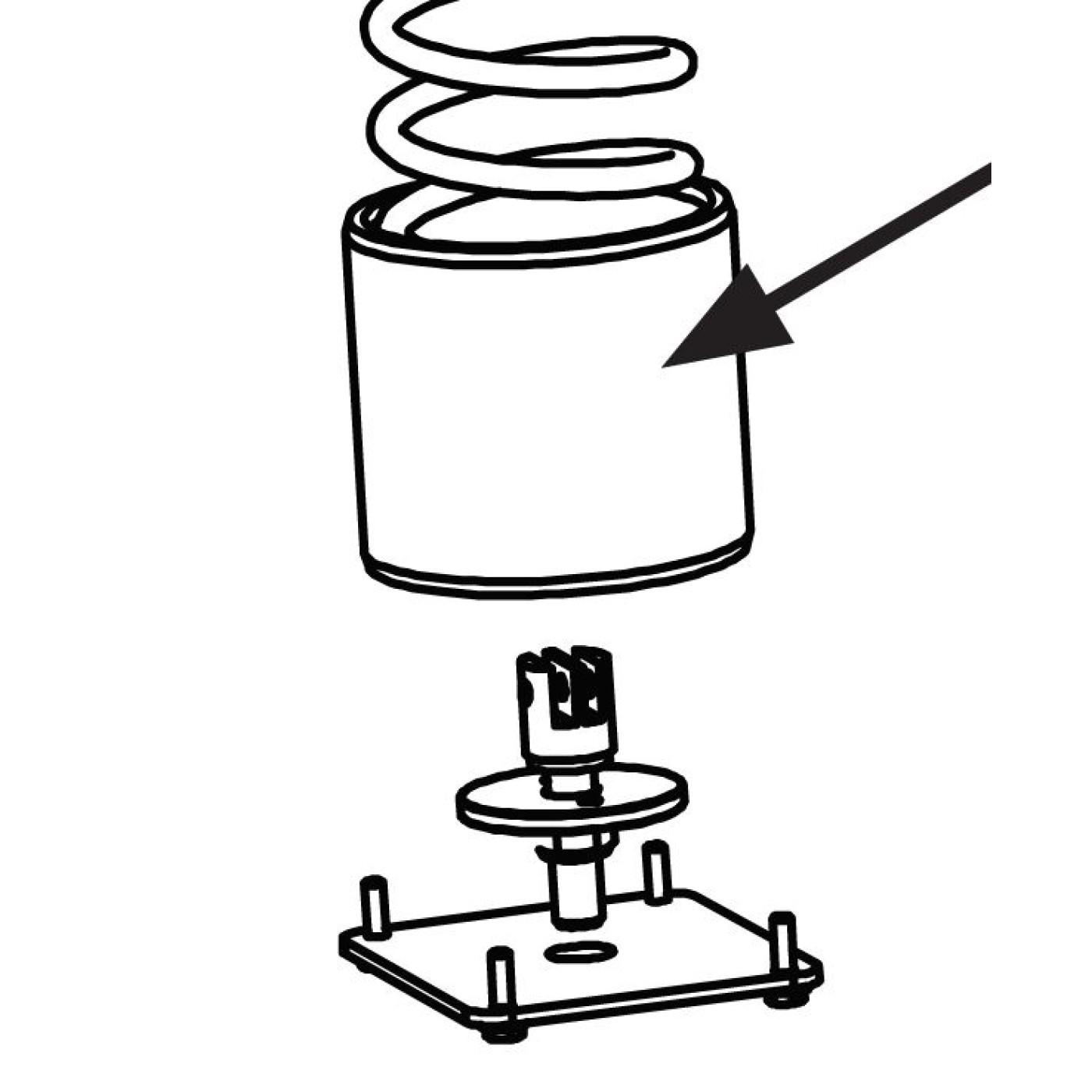 HySecurity Spring Guide Piston - MX3767