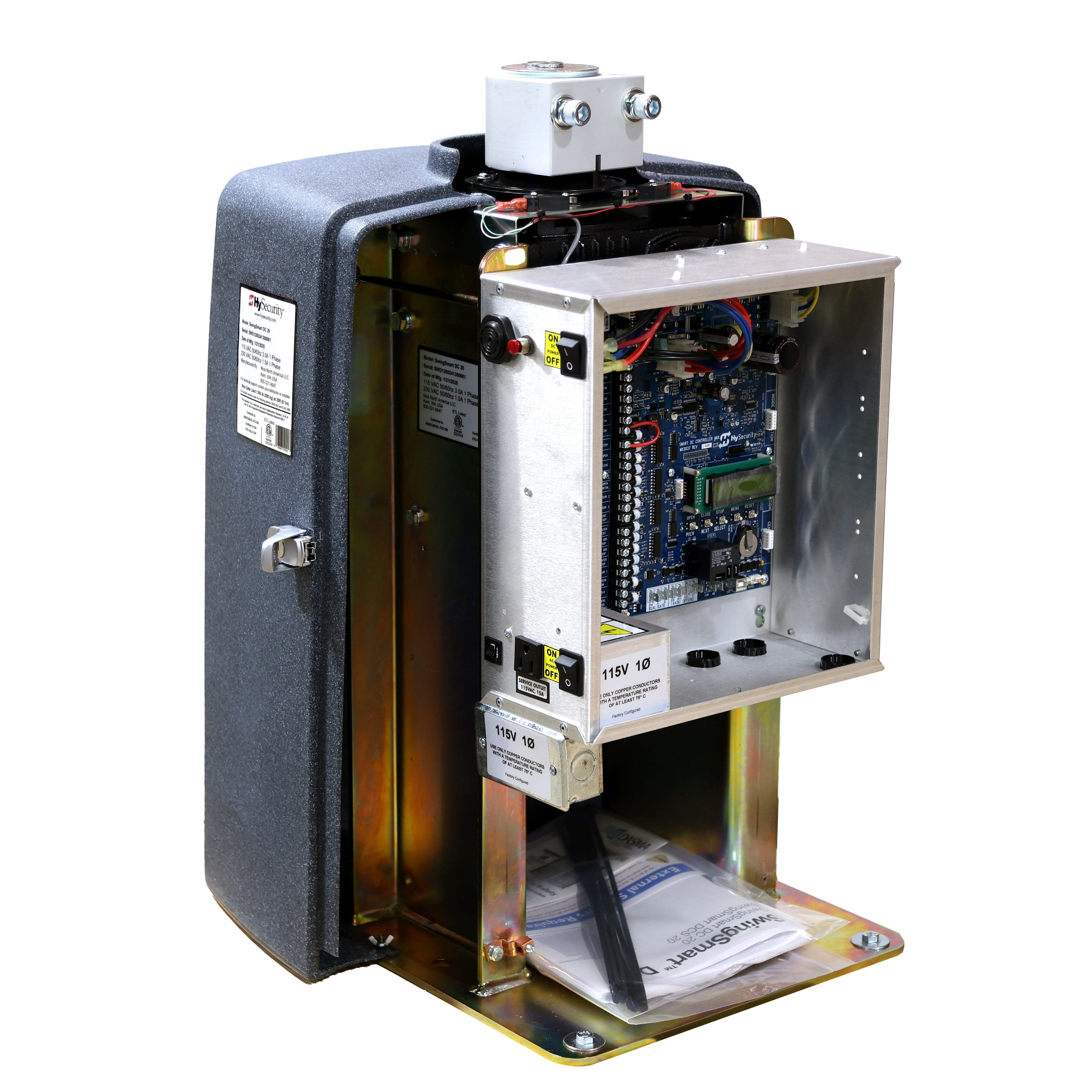 HySecurity SwingSmartDC 20 Commercial Swing Gate Opener - SM-1-B0