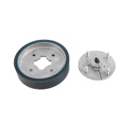 HySecurity AdvanceDrive Wheel Kit Assembly For SlideDriver, 6 inch ...